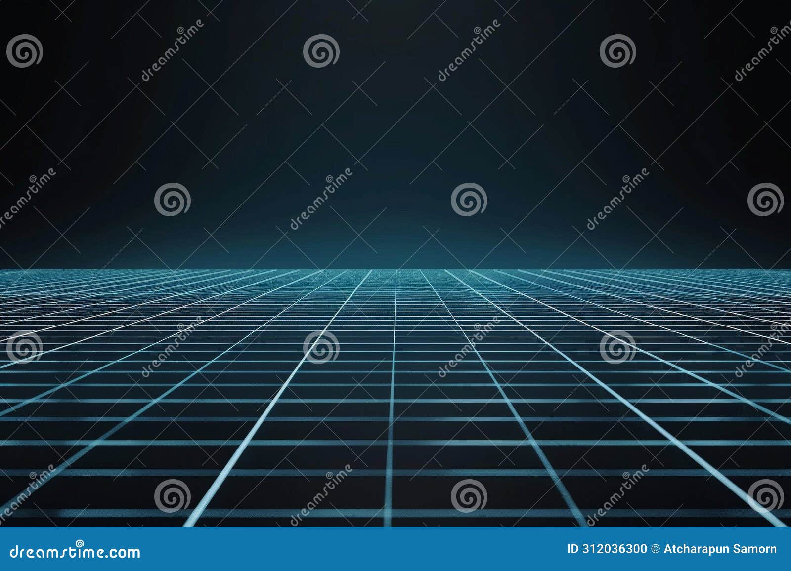 Horizontal Gridlines Light Blue on Black Background for Web Design ...