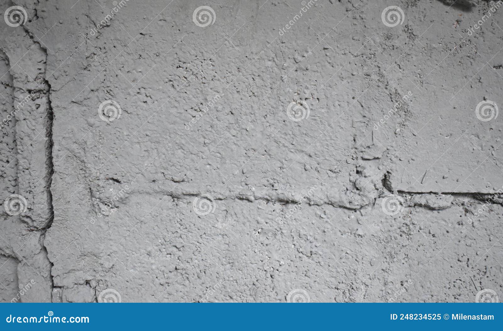 Light Grey Plaster Bricks Wall Background Stock Image - Image of cement ...