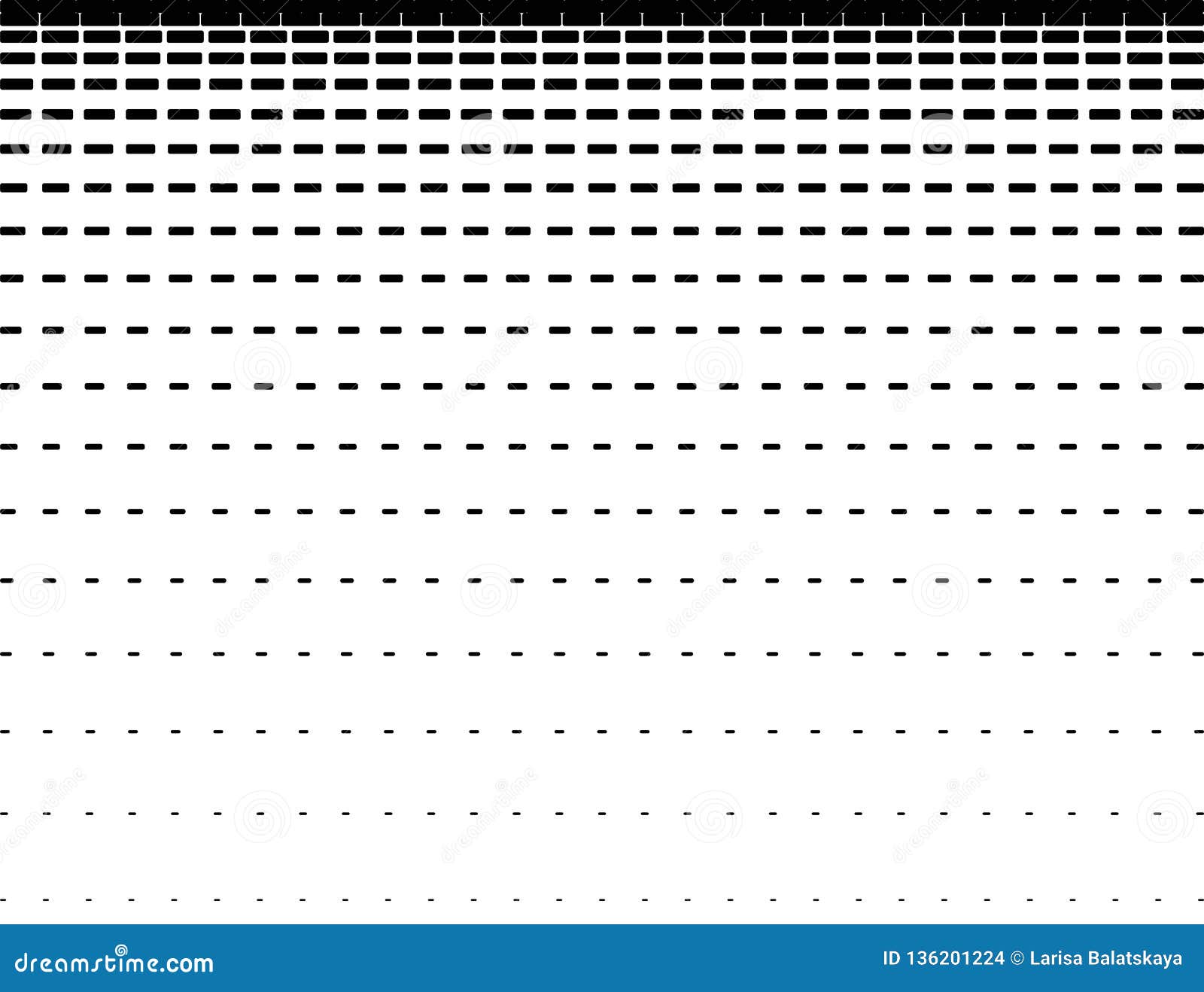 Horizontal Intermittent Parallel Lines Stock Vector - Illustration of ...