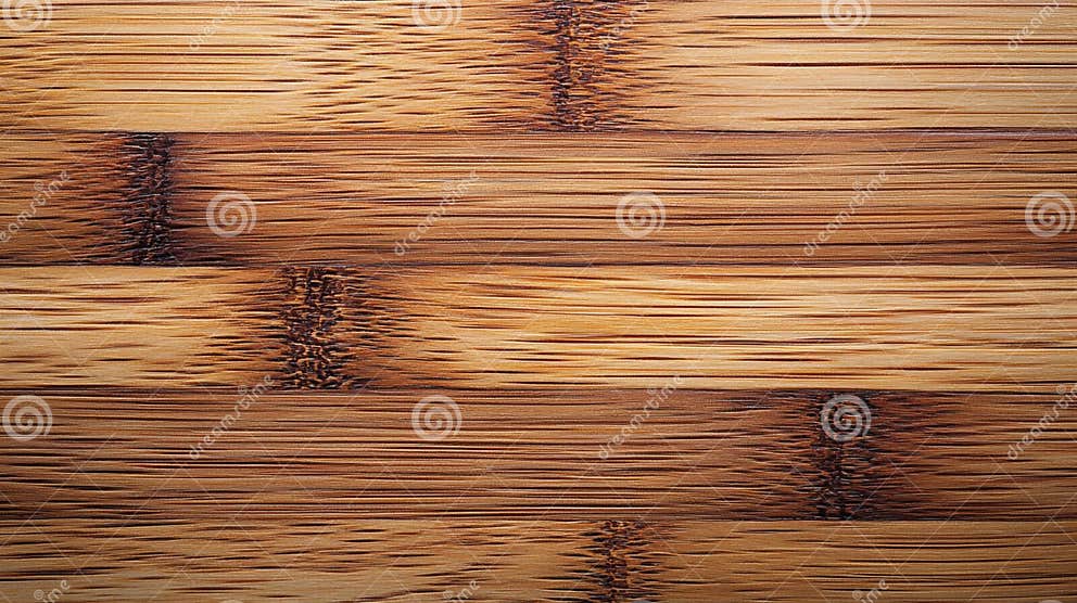 Horizontal Laminated Bamboo Wood Grain Texture Stock Illustration ...