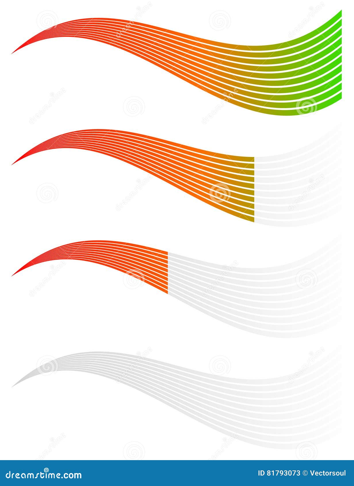 Progress, Completion, Step Indicator. Segmented Circle As Duration ...