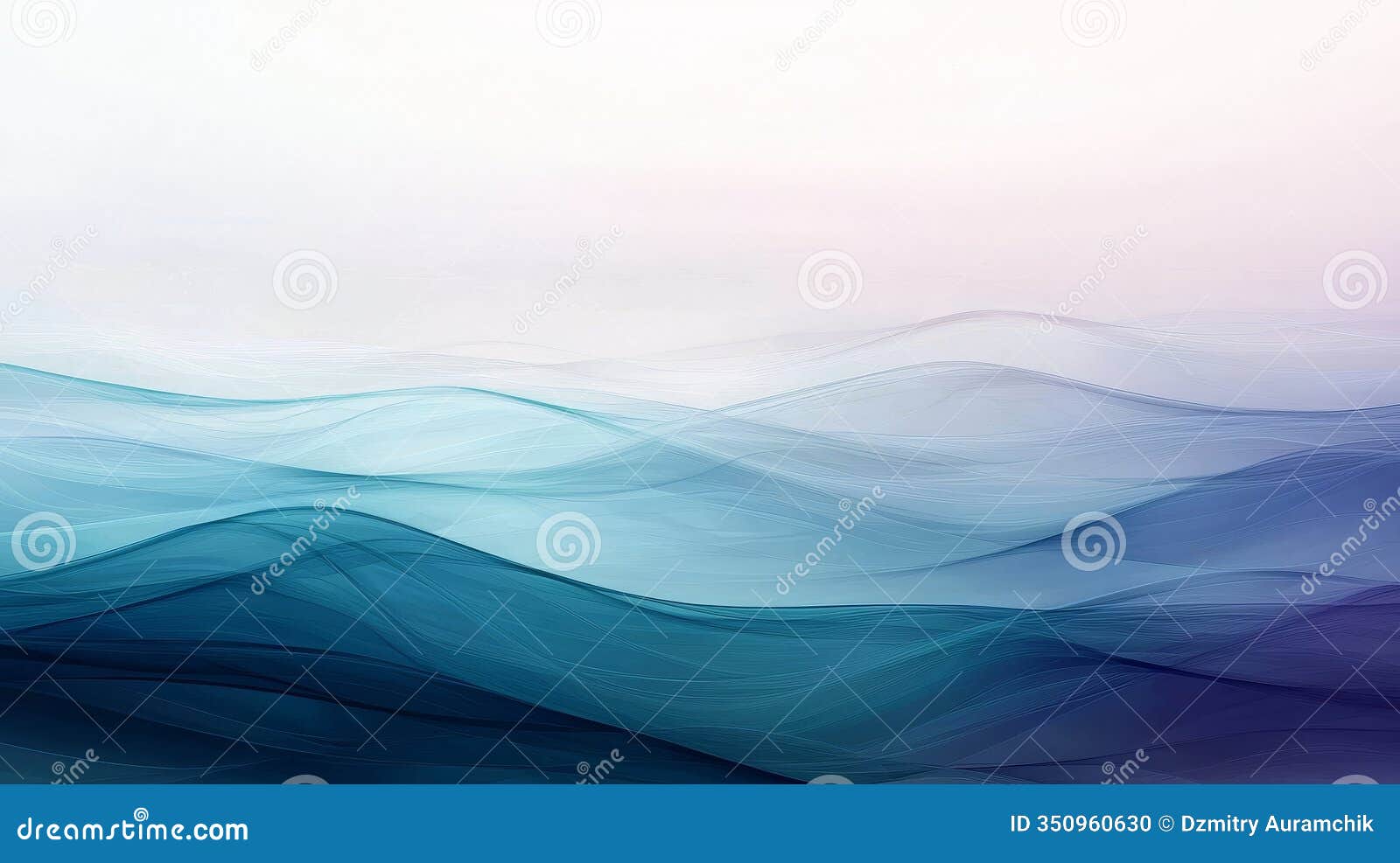With a Horizontal Line Abstract Background in Purple and Teal Stock ...
