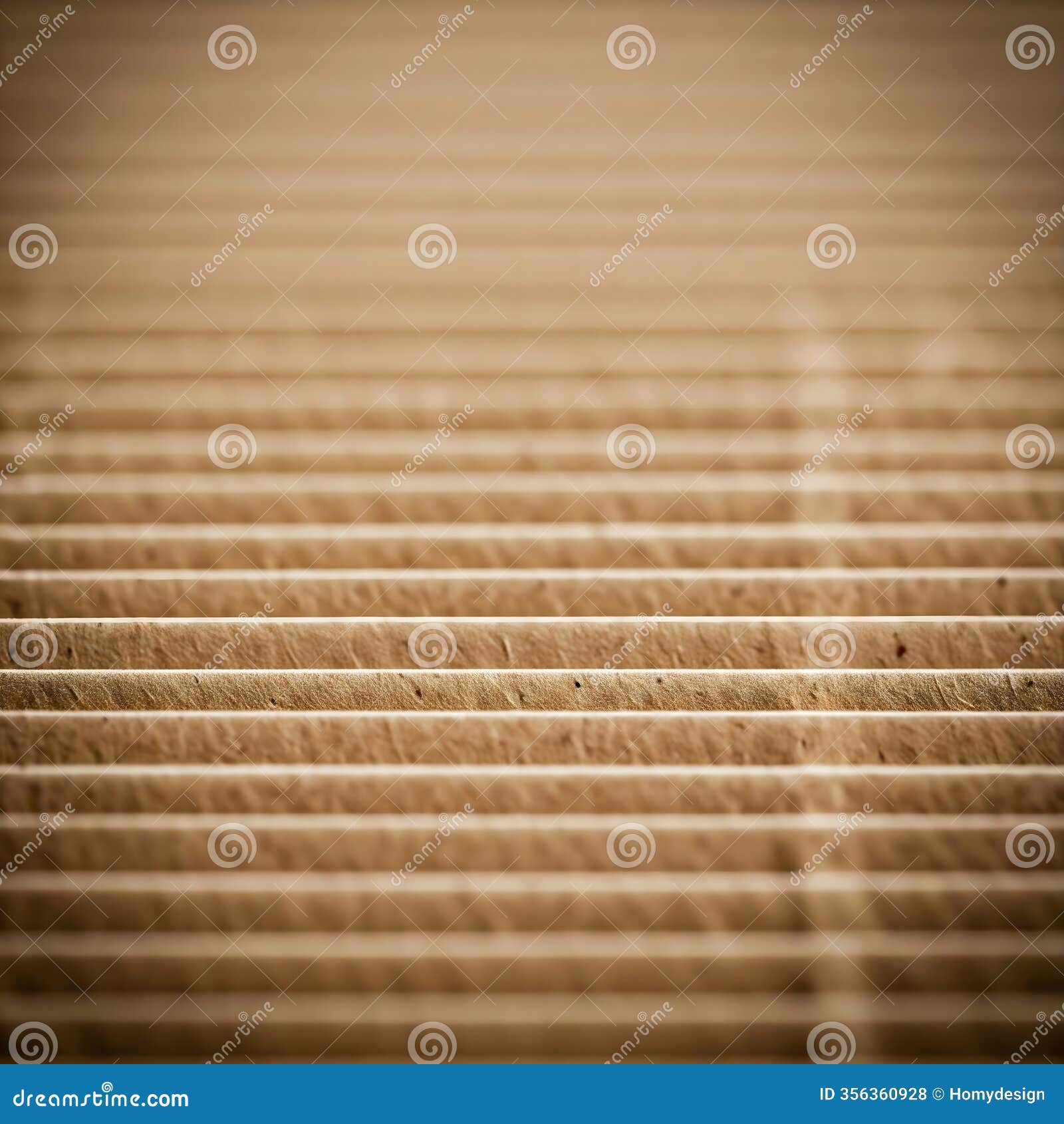 Horizontal Lines of Corrugated Cardboard Create a Textured and ...