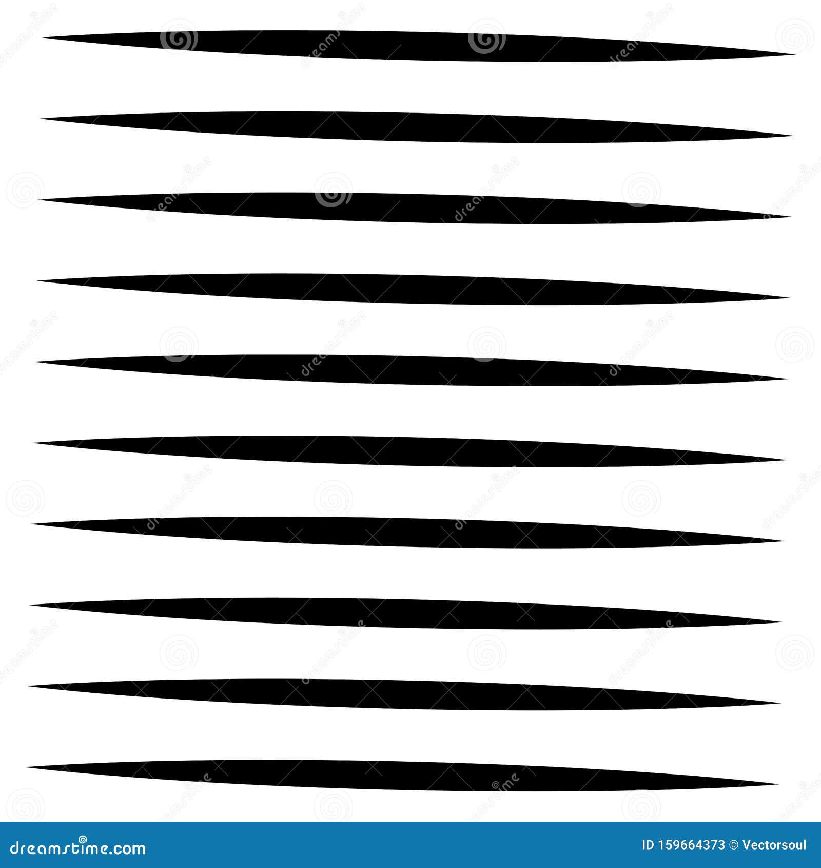 Horizontal Lines Geometric Element. Straight Parallel Lines, Stripes ...