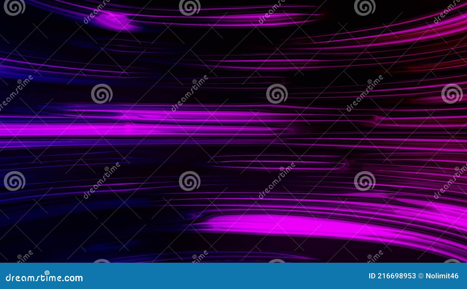 Smooth Bend Shape Filled With Watercolor Striped Texture Seamless ...