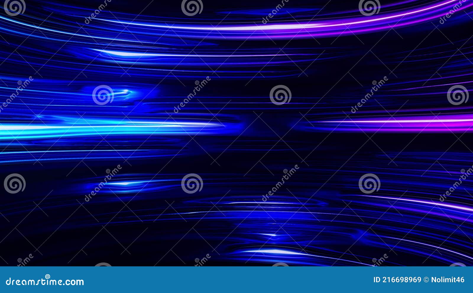 Smooth Bend Shape Filled With Watercolor Striped Texture Seamless ...