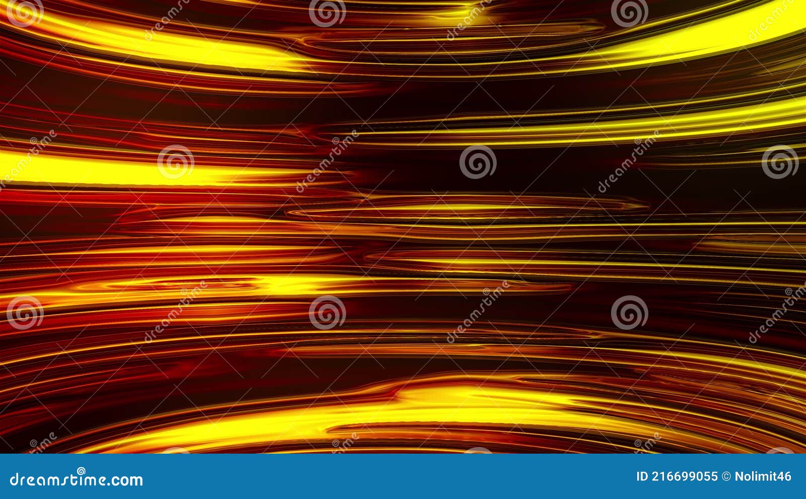 Smooth Bend Shape Filled With Watercolor Striped Texture Seamless ...