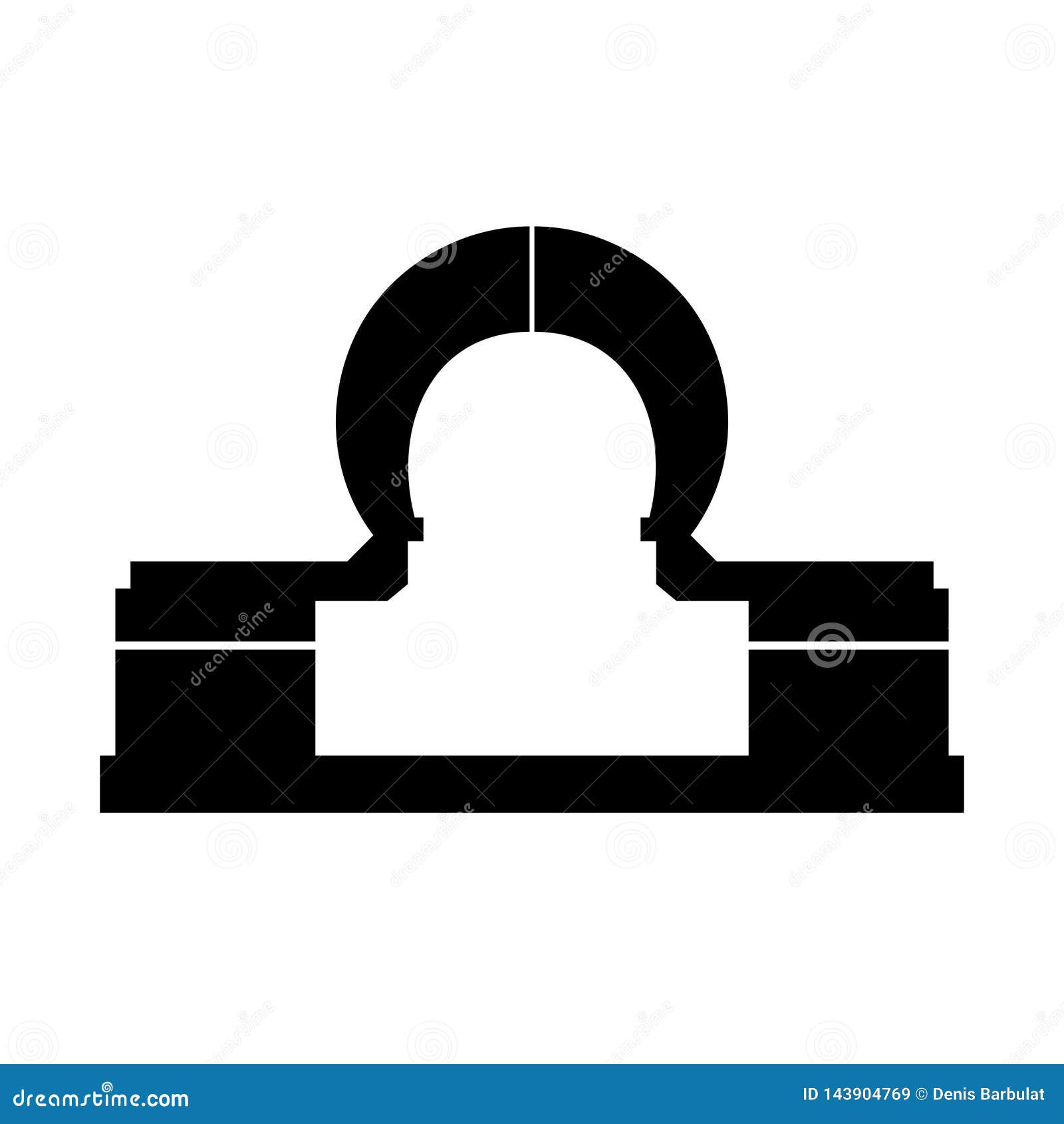 Horizontal Measuring and Calibration Instrument Stock Vector ...