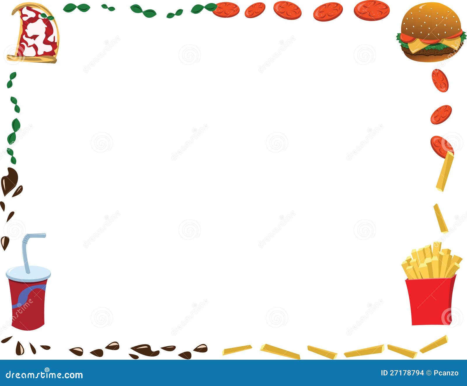 Horizontal Menu Frame Stock Images - Image: 27178794