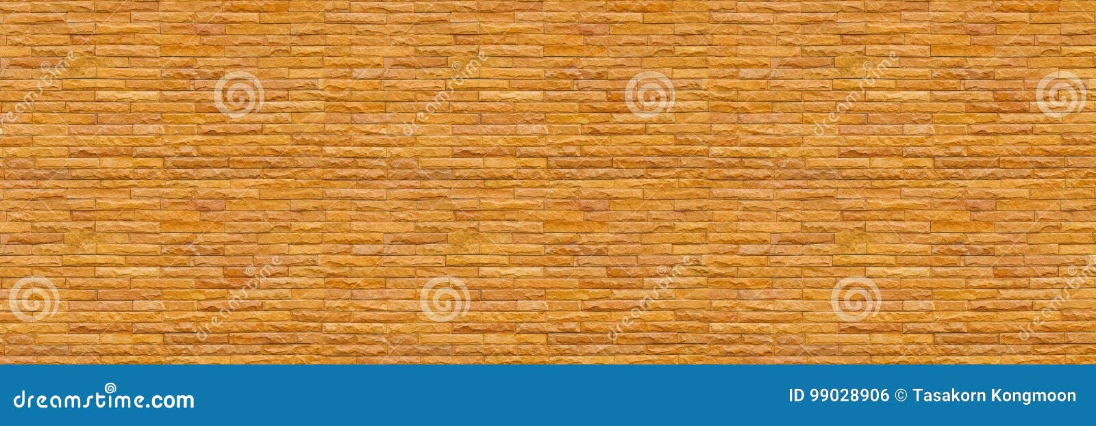 Horizontal Modern Brick Wall Background. Stone Wall Texture Royalty ...