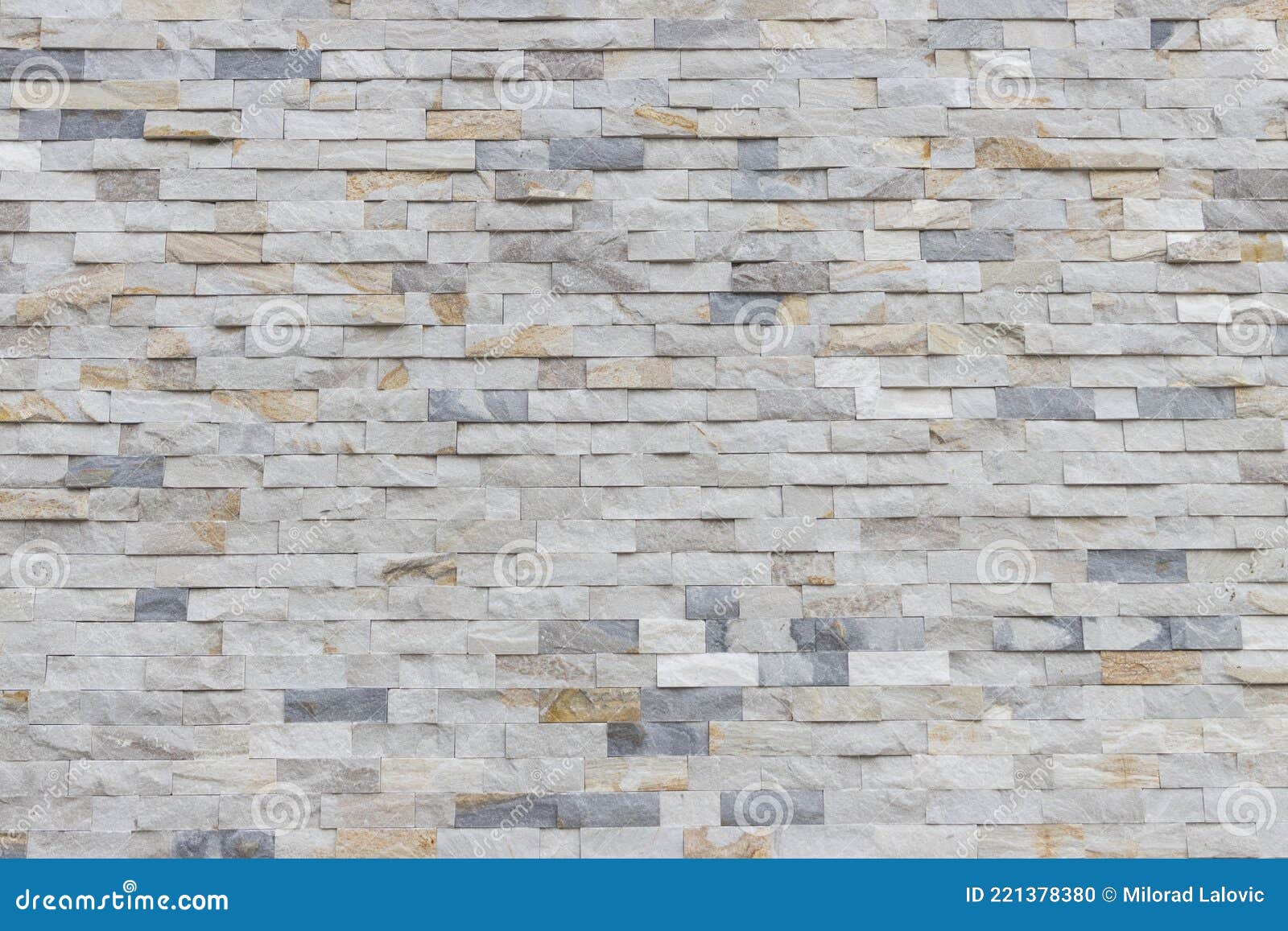 It is Horizontal Modern Stone Wall for Pattern and Background. Stock ...