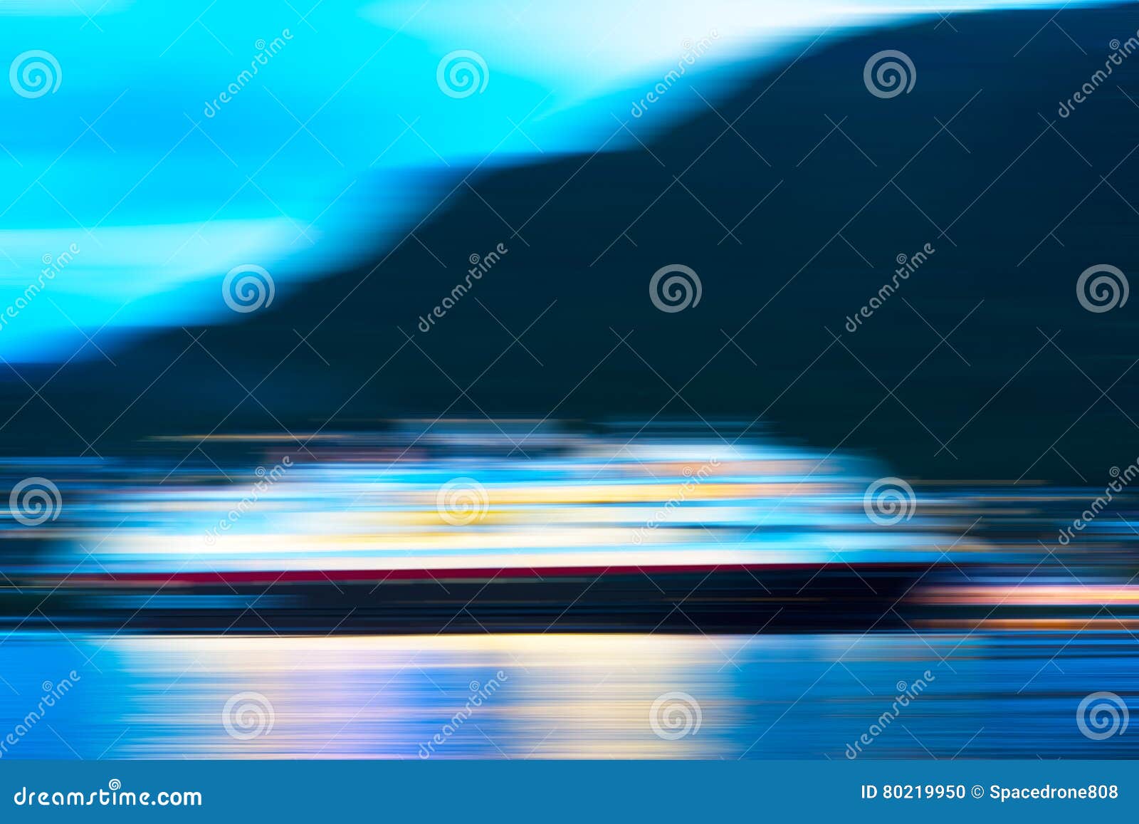 Horizontal Motion Blur Moving Ship Background Stock Photo - Image of ...