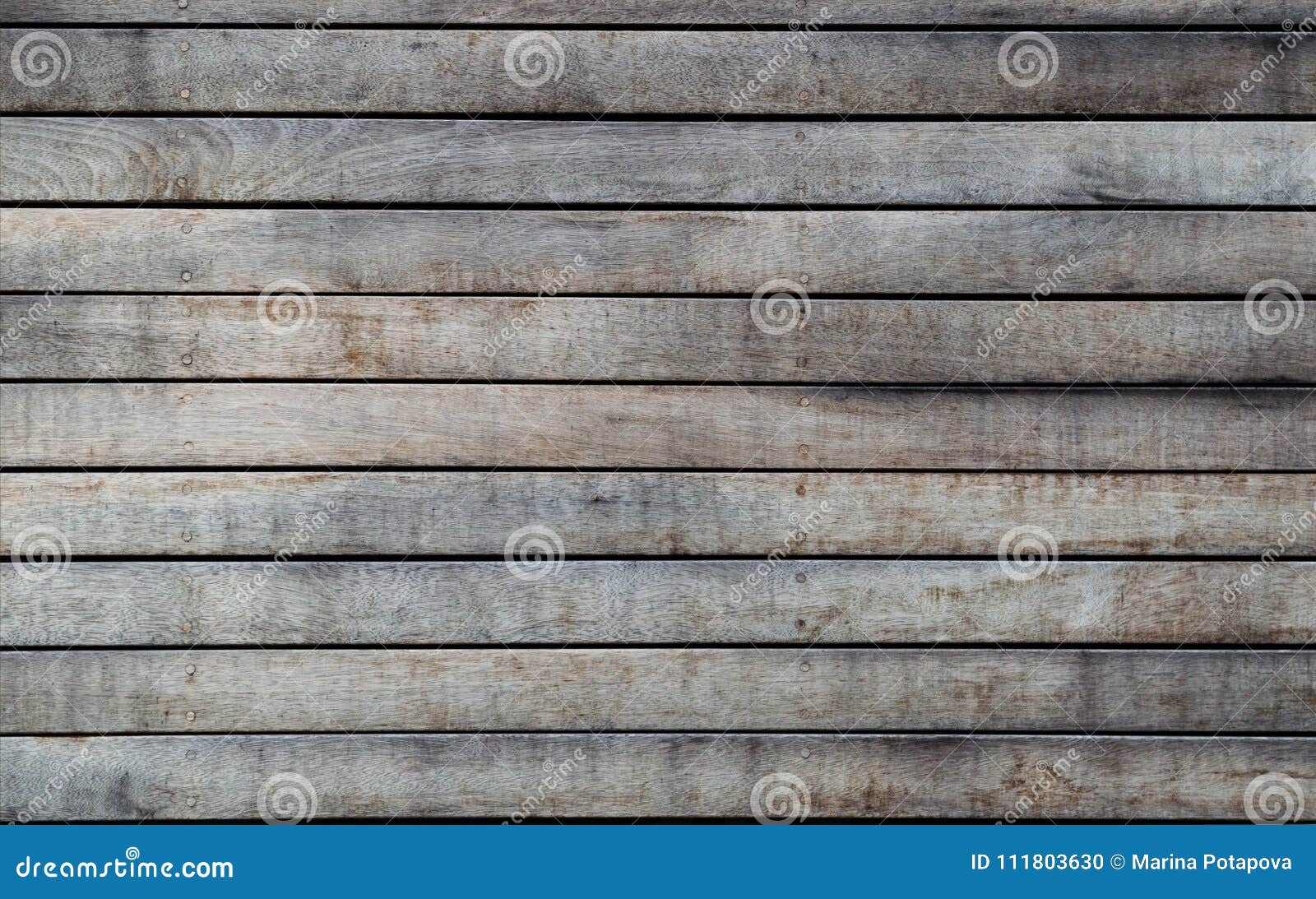 Horizontal Wooden Boards Pattern Texture Stock Photo - Image of ...