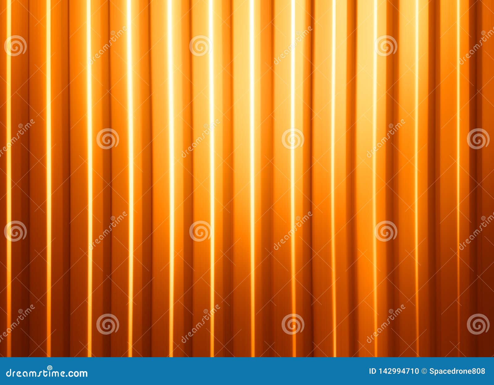 Horizontal Orange Panels with Light Leak Illustration Background Stock ...