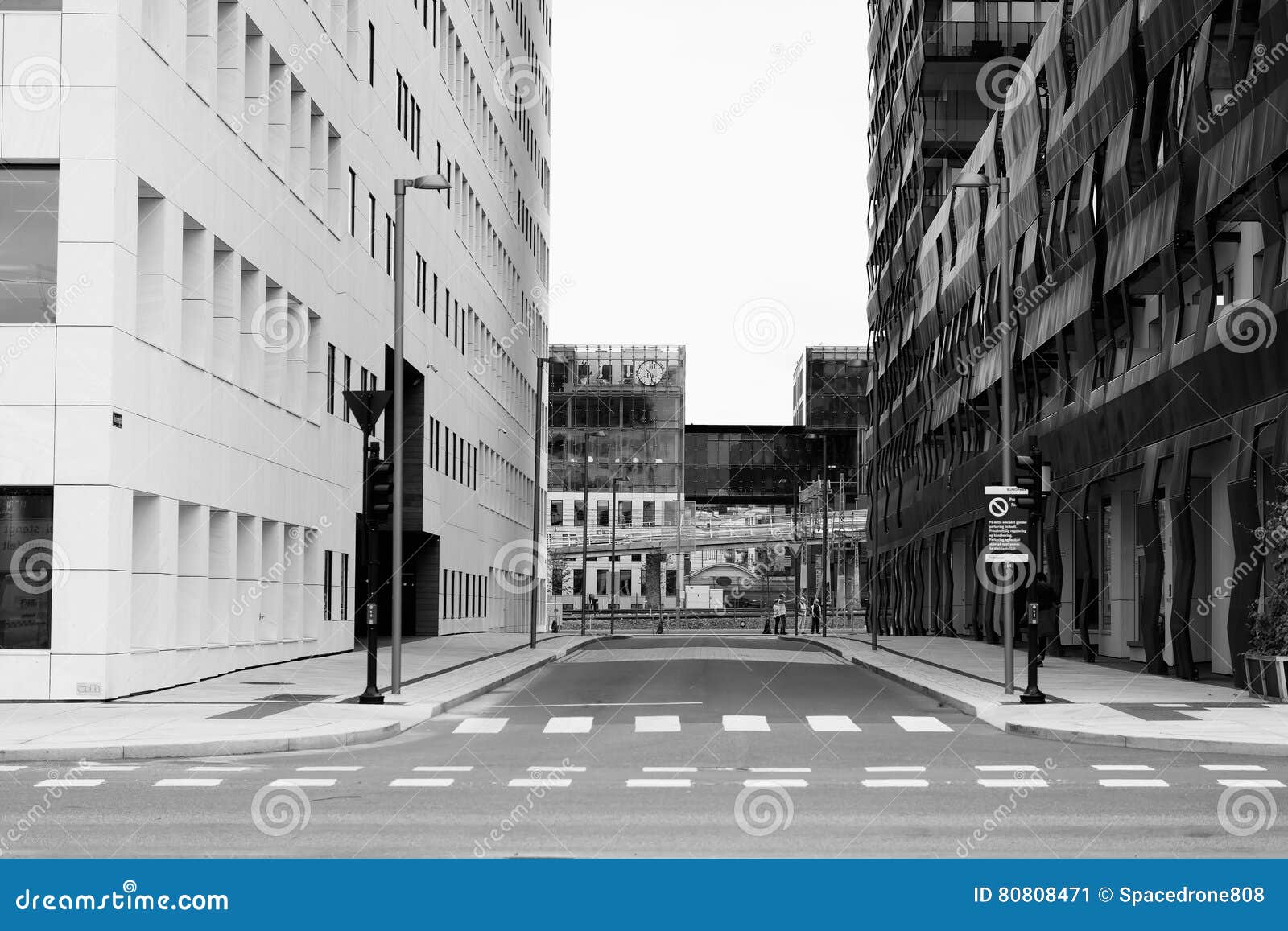 Horizontal Oslo City Streets Background Stock Image - Image of ...