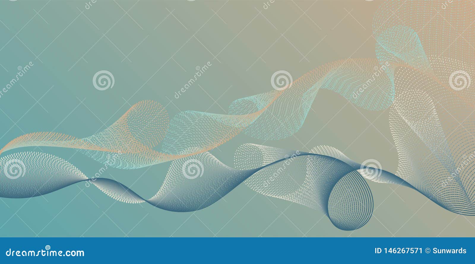 Overlapping Curves Card Backdrop Simple Design. Stock Vector ...