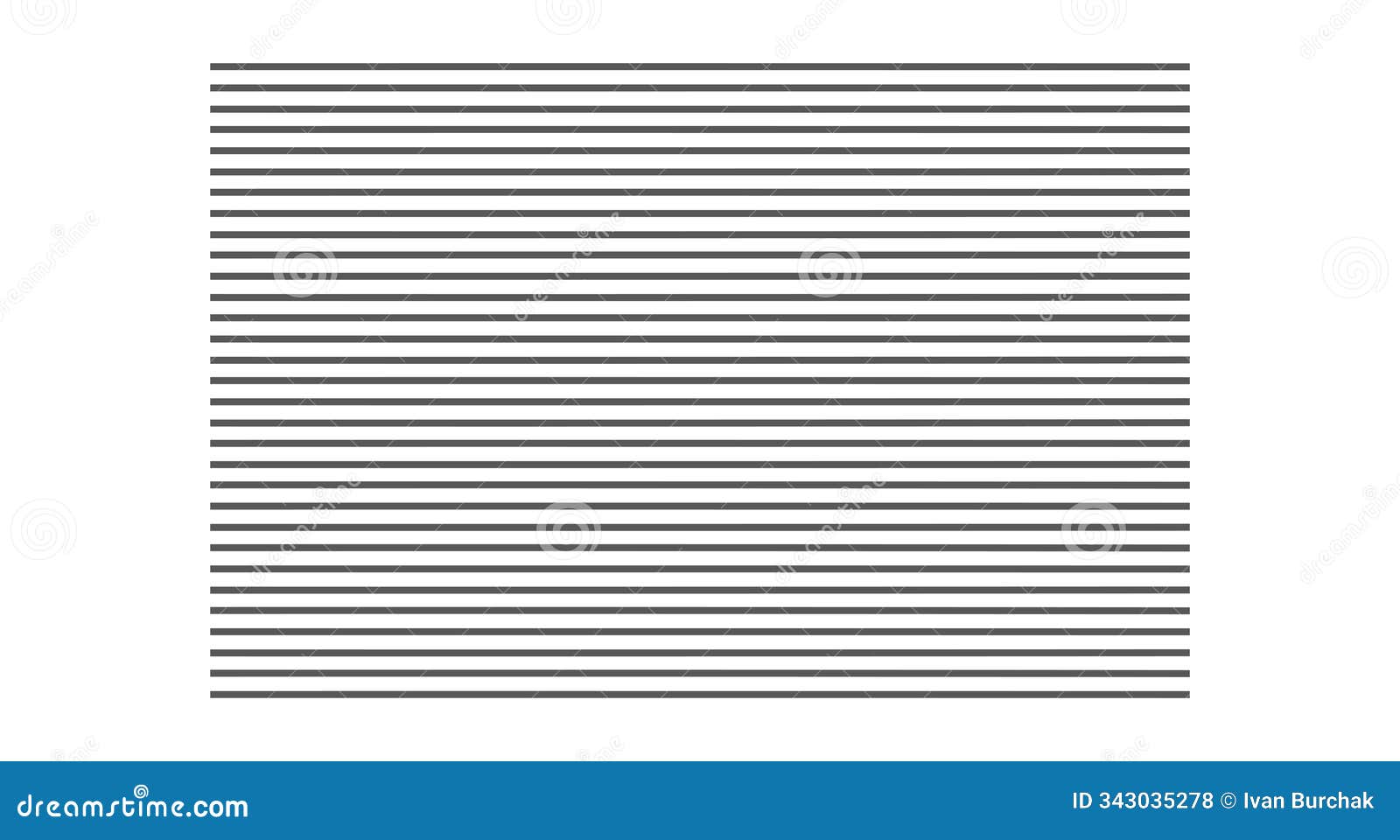 Horizontal Parallel Lines. Black Geometric Gray Pattern. Flat Vector ...