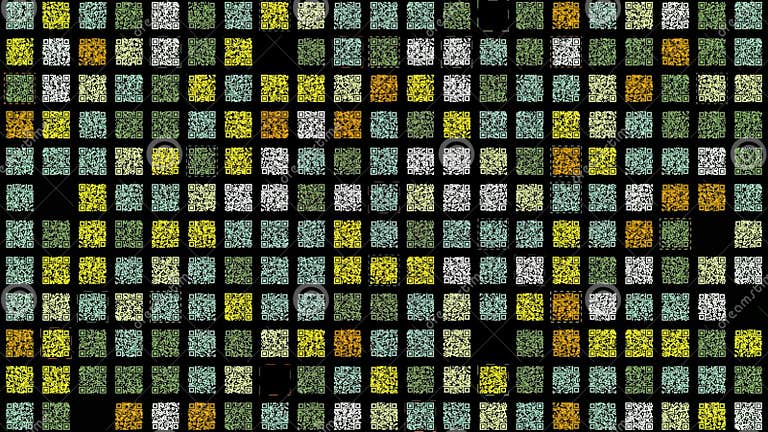 Horizontal Parallel Rows of Small Qr Codes with Moving into the Same ...