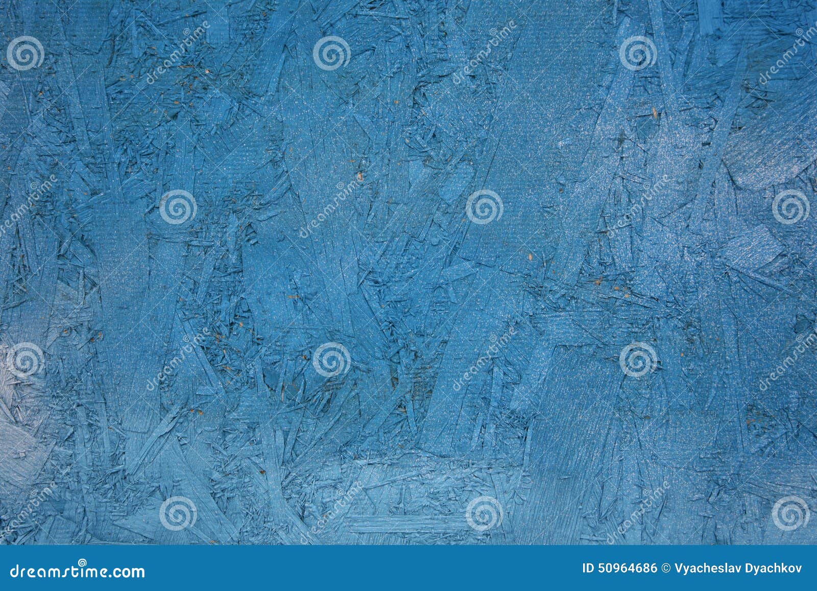 Horizontal Photo Blue Colored Transparent Paint With Maintaining The ...