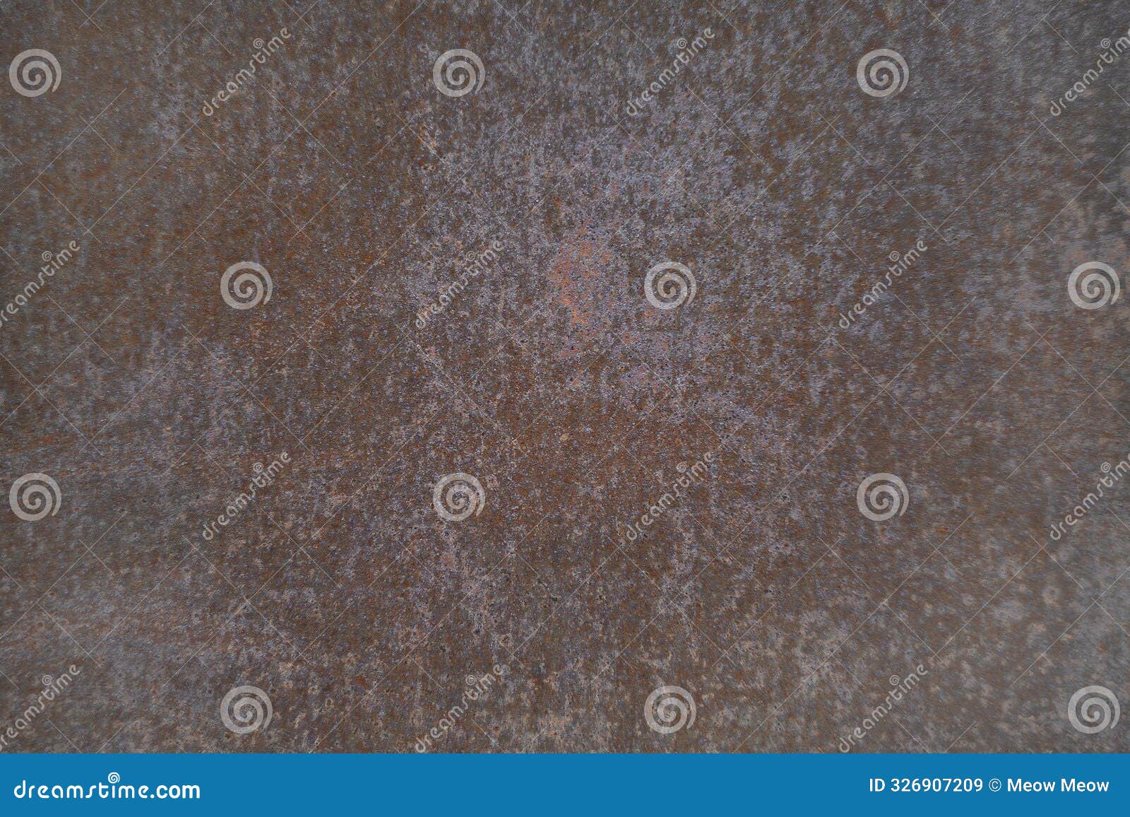 Horizontal Photo of a Rusted Metal Surface. Corrosive Activity of ...