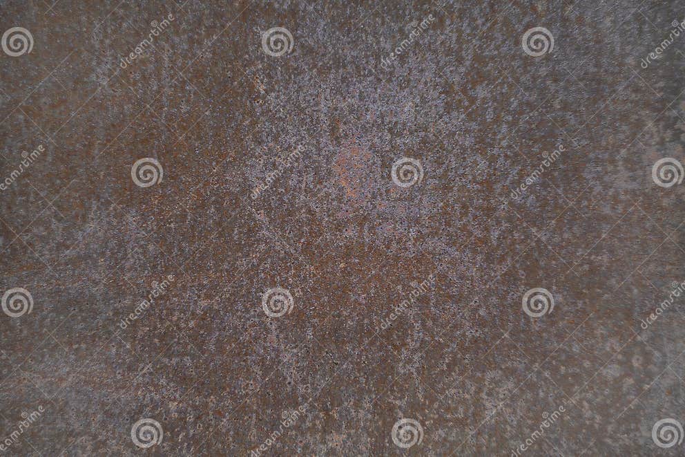 Horizontal Photo of a Rusted Metal Surface. Corrosive Activity of ...