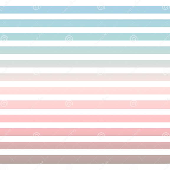 Horizontal Pinstripes in Soft Colors Stock Vector - Illustration of ...