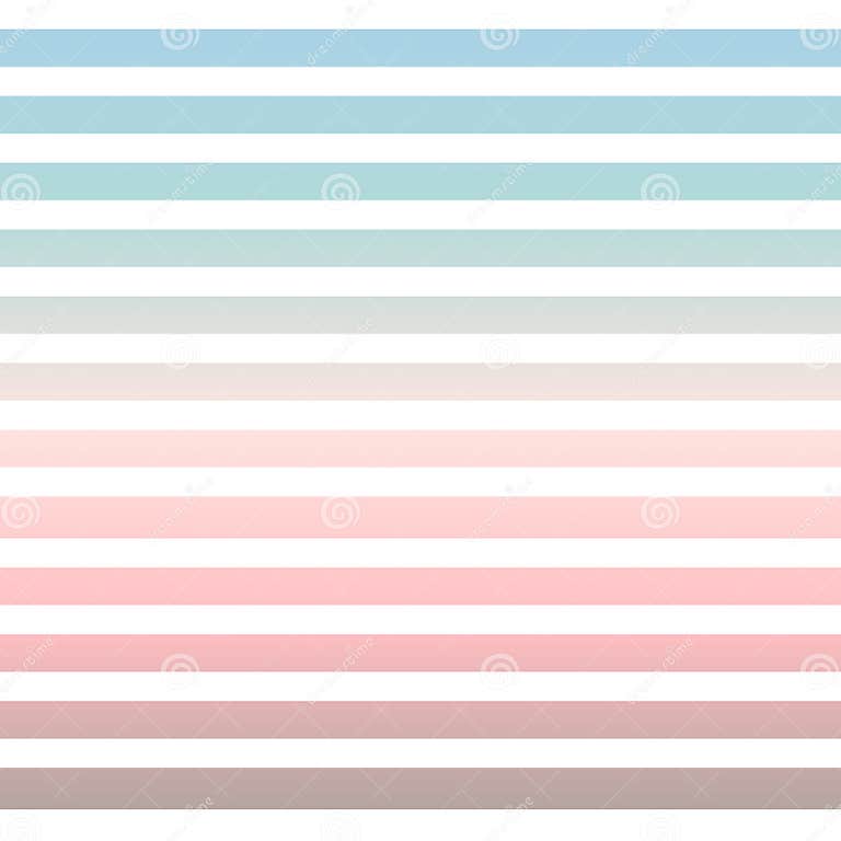 Horizontal Pinstripes in Soft Colors Stock Vector - Illustration of ...