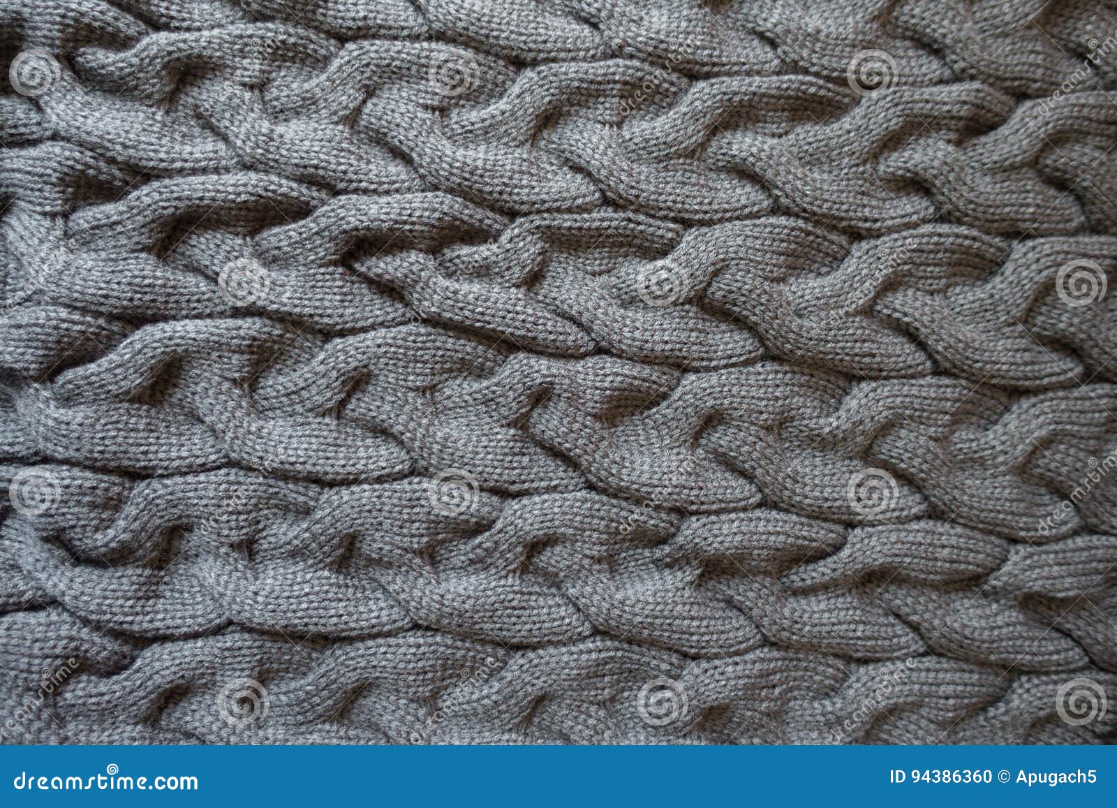 Horizontal Plaits on Dark Grey Knit Fabric Stock Photo - Image of craft ...