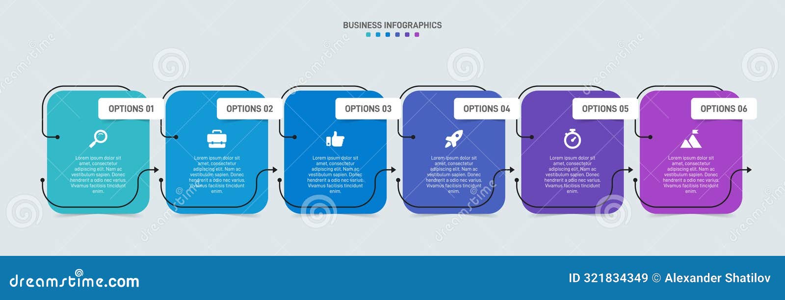 Horizontal Progress Bars. Completion, Loading, Phases Concepts. Vector Illustration ...