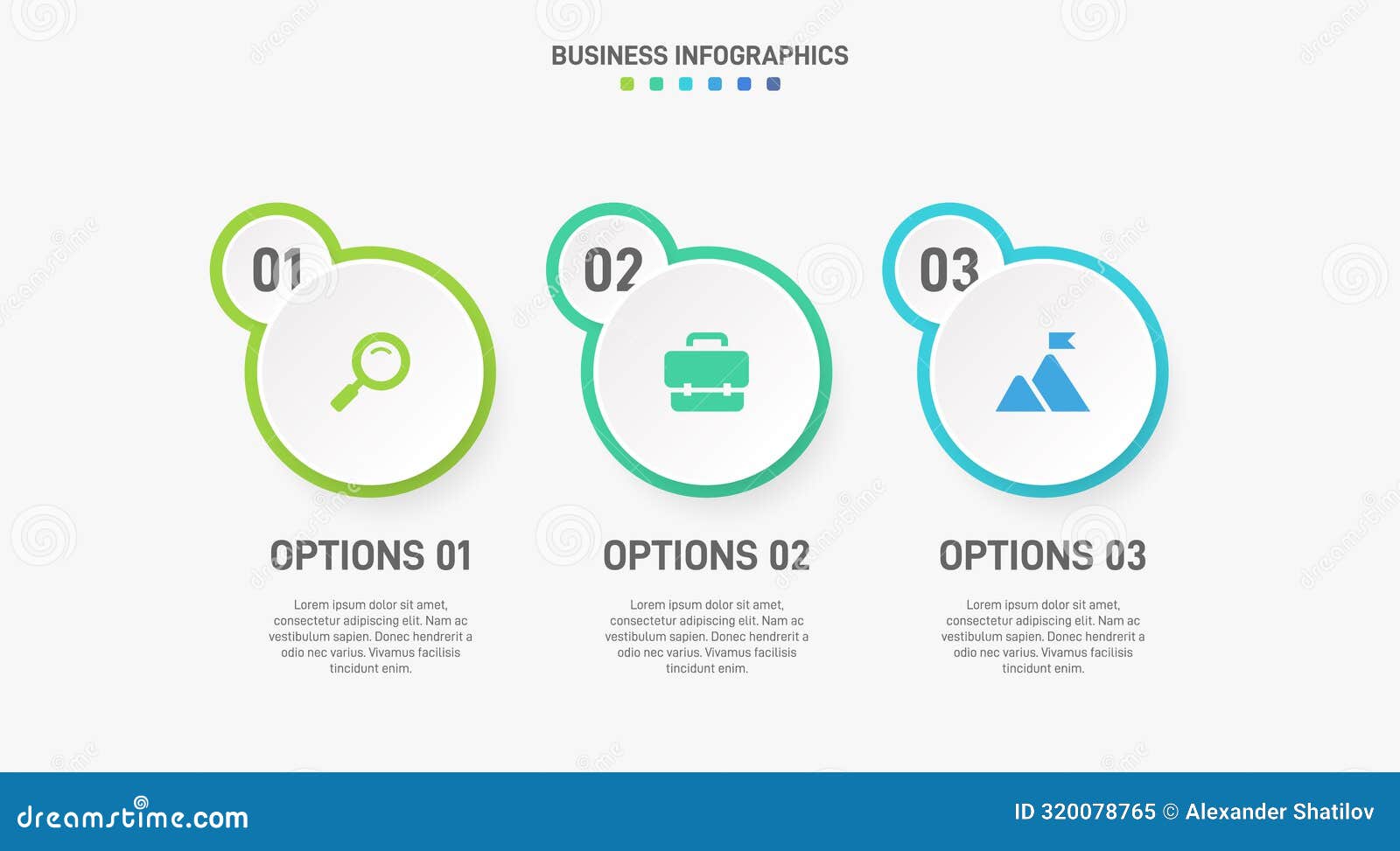 Horizontal Progress Bar Featuring 3 Arrow-shaped Elements, Symbolizing ...