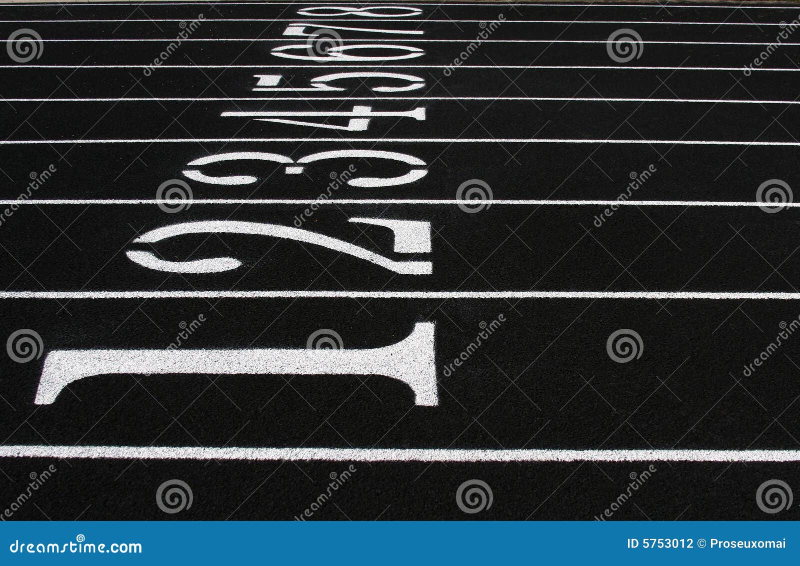 Horizontal Racing Lanes stock photo. Image of sport, orange - 5753012
