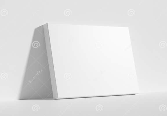 Horizontal Rectangular Poster on Floor Leaning at Wall Diagonal View ...