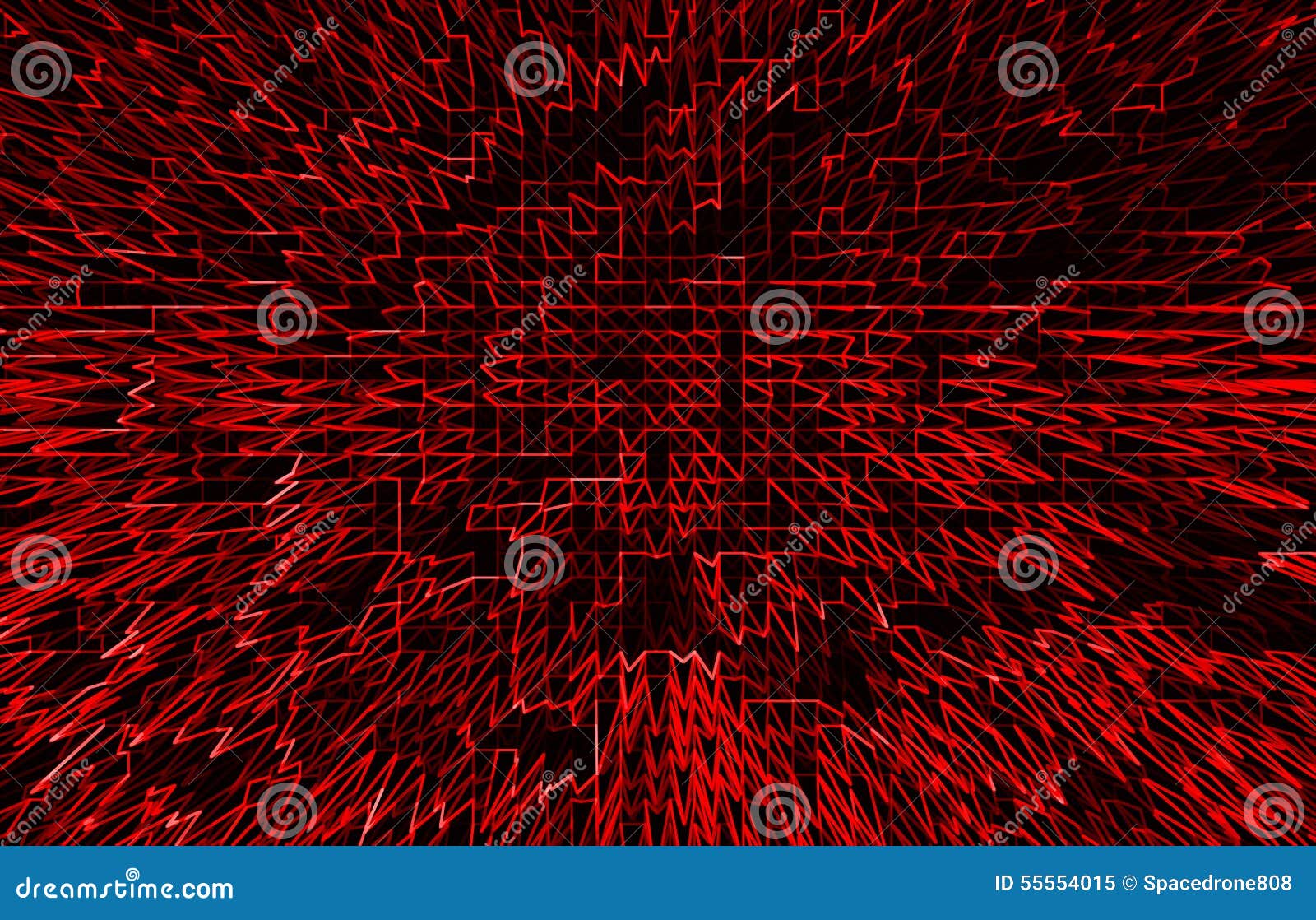 Horizontal Red Communication Business Abstraction Stock Illustration ...