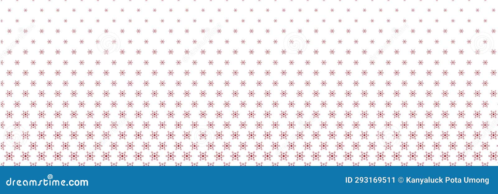 Horizontal Red Snow Shape Design on White Stock Illustration ...