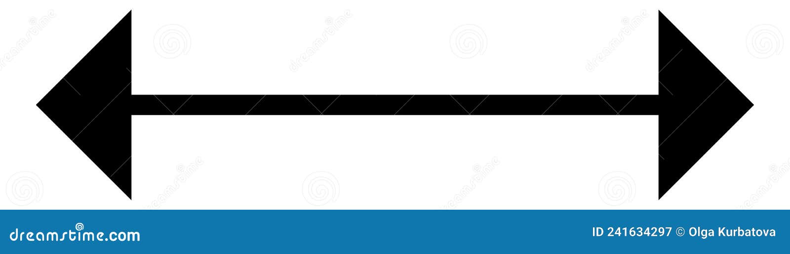Horizontal Resize Icon Vector Isolated On White Background, Logo ...