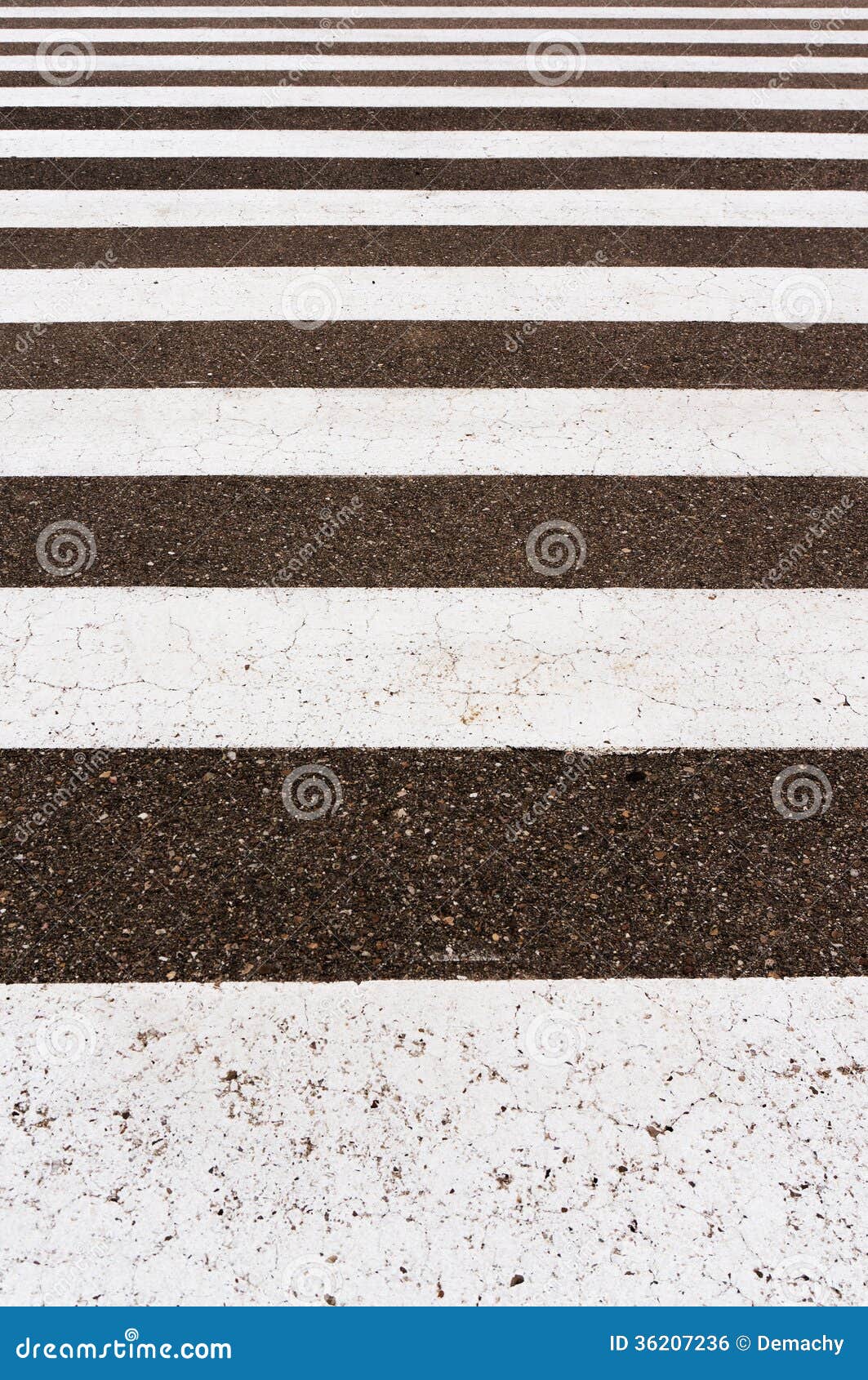 Horizontal Road Sign Stripes Stock Photo - Image of material, floor ...