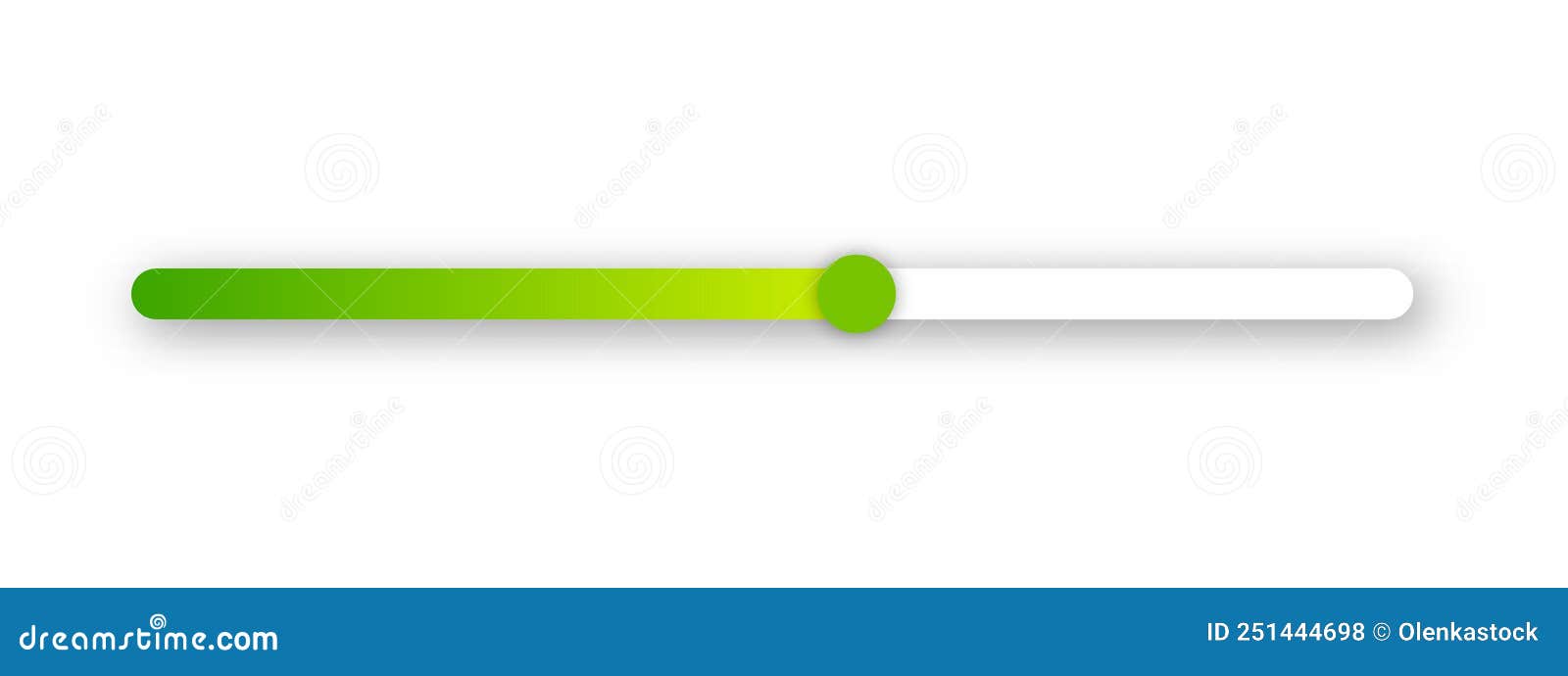 Horizontal Scrollbar Vector Illustration | CartoonDealer.com #250875756