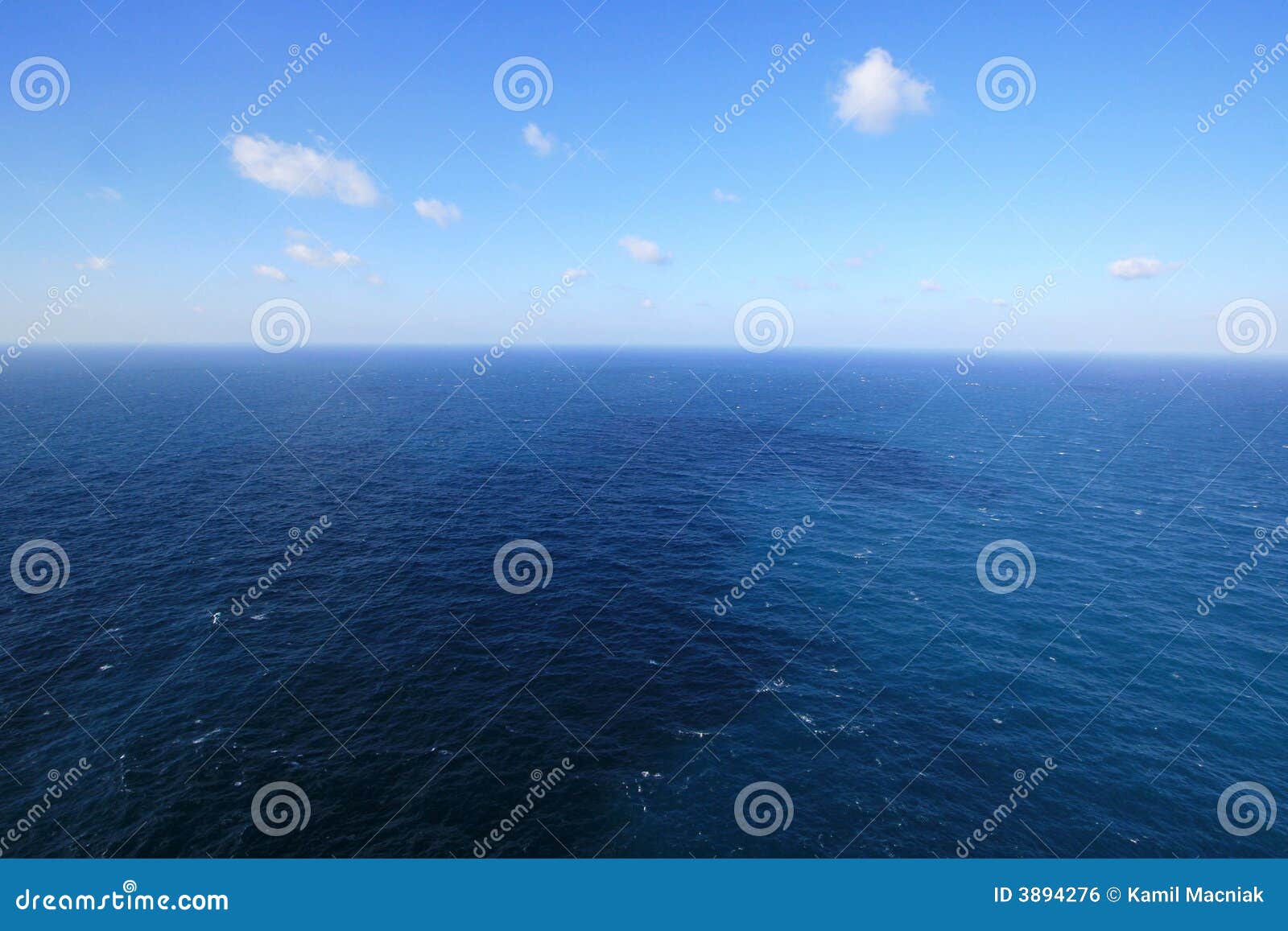 Horizontal sea stock photo. Image of water, nice, clouds - 3894276