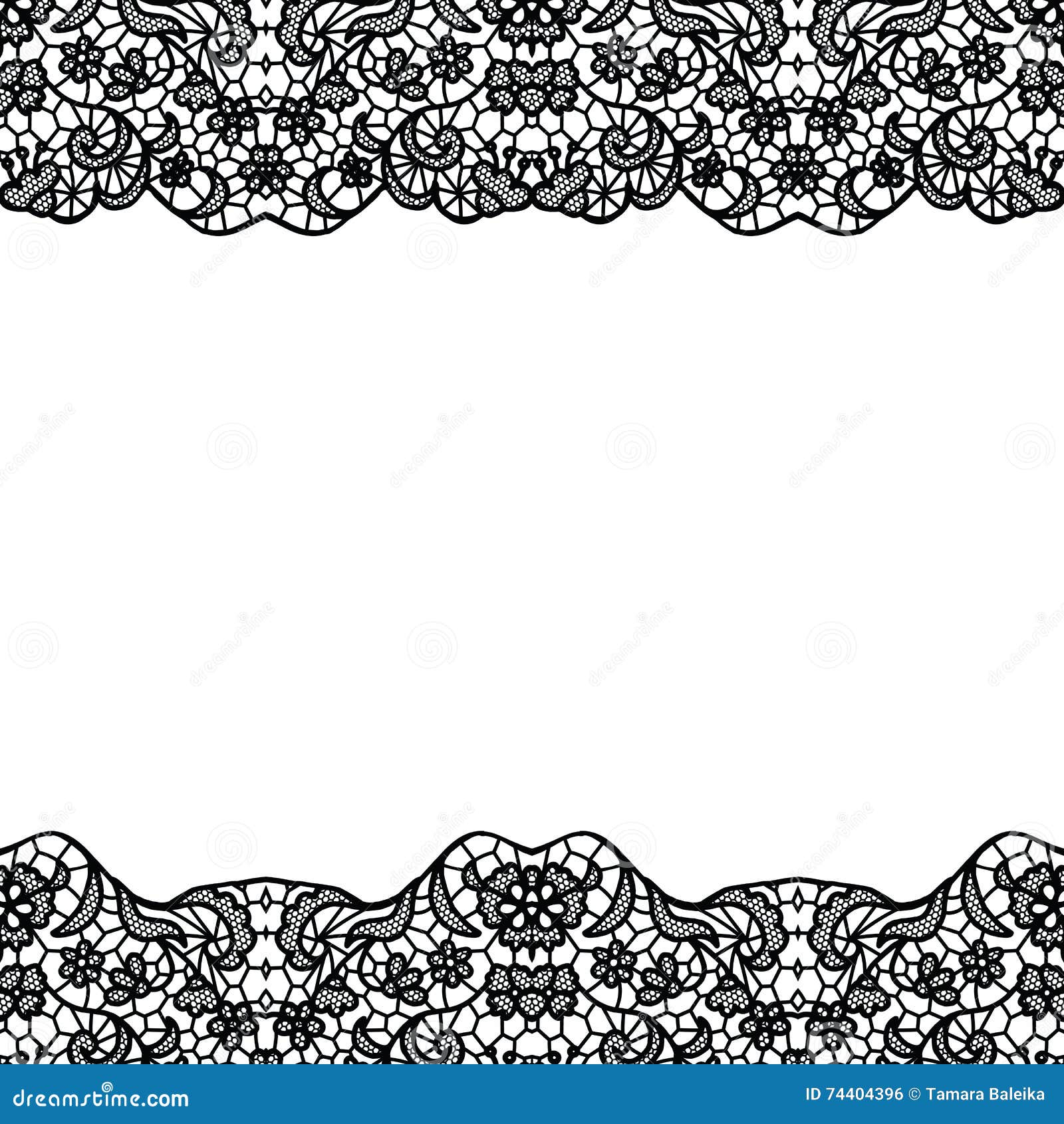Horizontal Seamless Background Stock Vector - Illustration of elegance ...