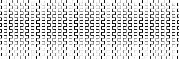 Horizontal Seamless Black Square Lines Design for Pattern and ...