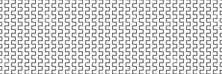 Horizontal Seamless Black Square Lines Design for Pattern and ...