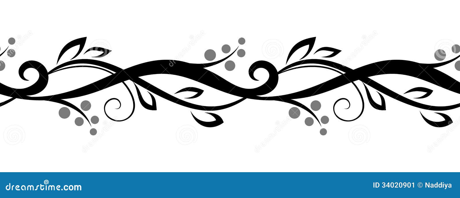 Horizontal Vine Clipart
