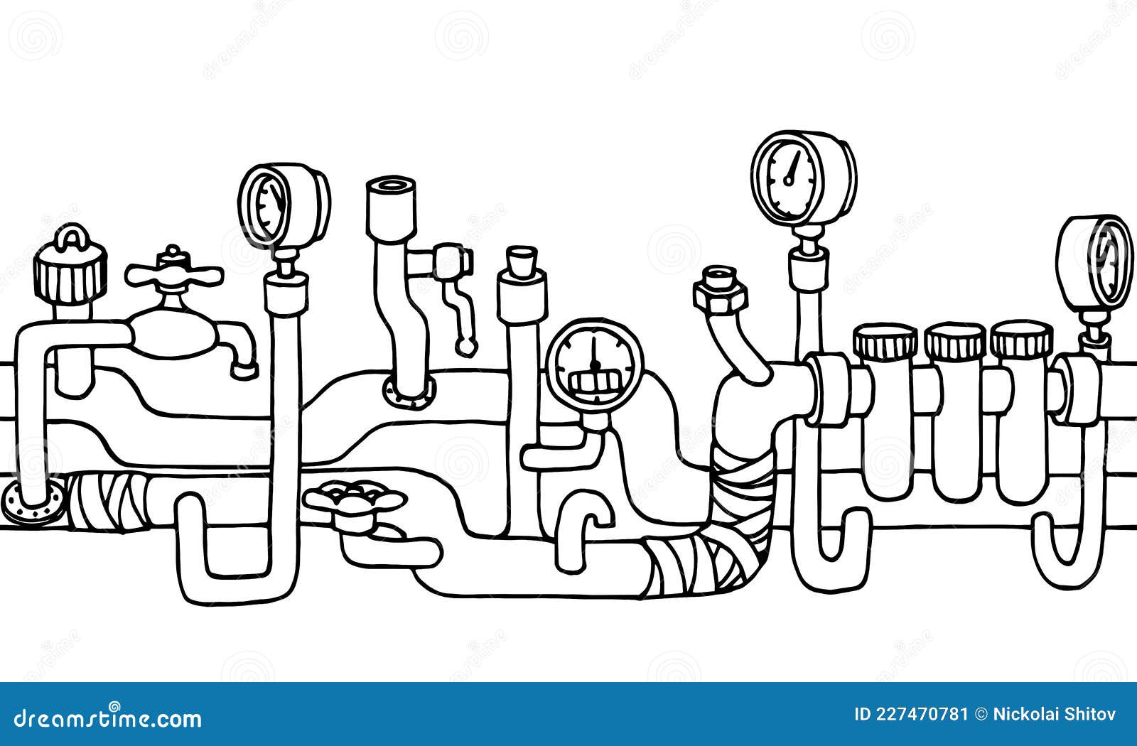 Horizontal Pipes Texture Royalty-Free Stock Image | CartoonDealer.com ...