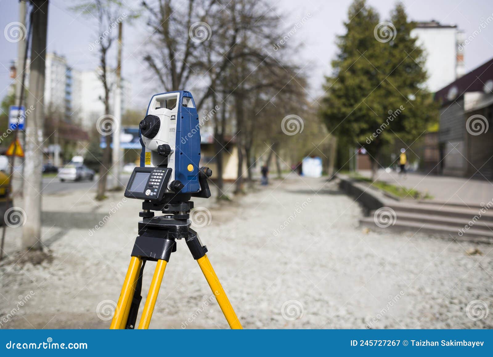 Level.The Device For Determining The Horizon And Vertical. Stock ...