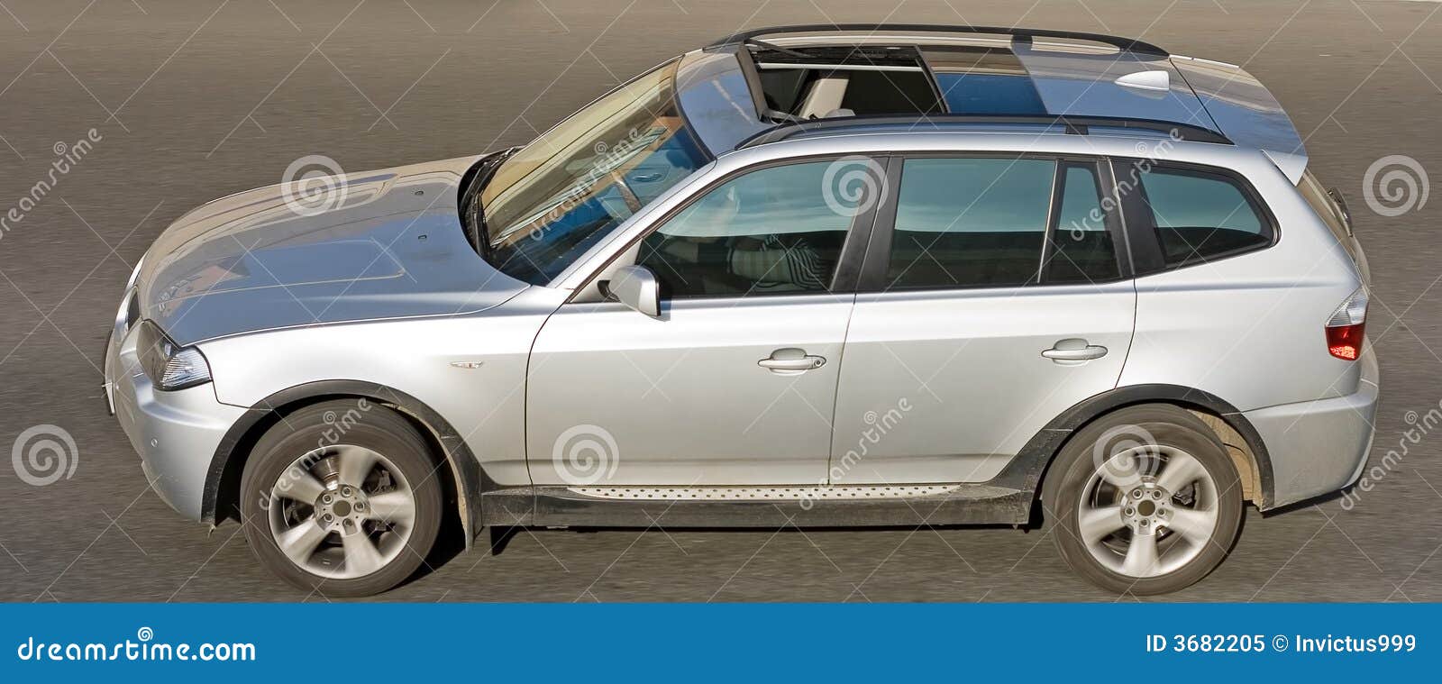 Horizontal Shot of German Luxury SUV CAR Stock Image - Image of four ...