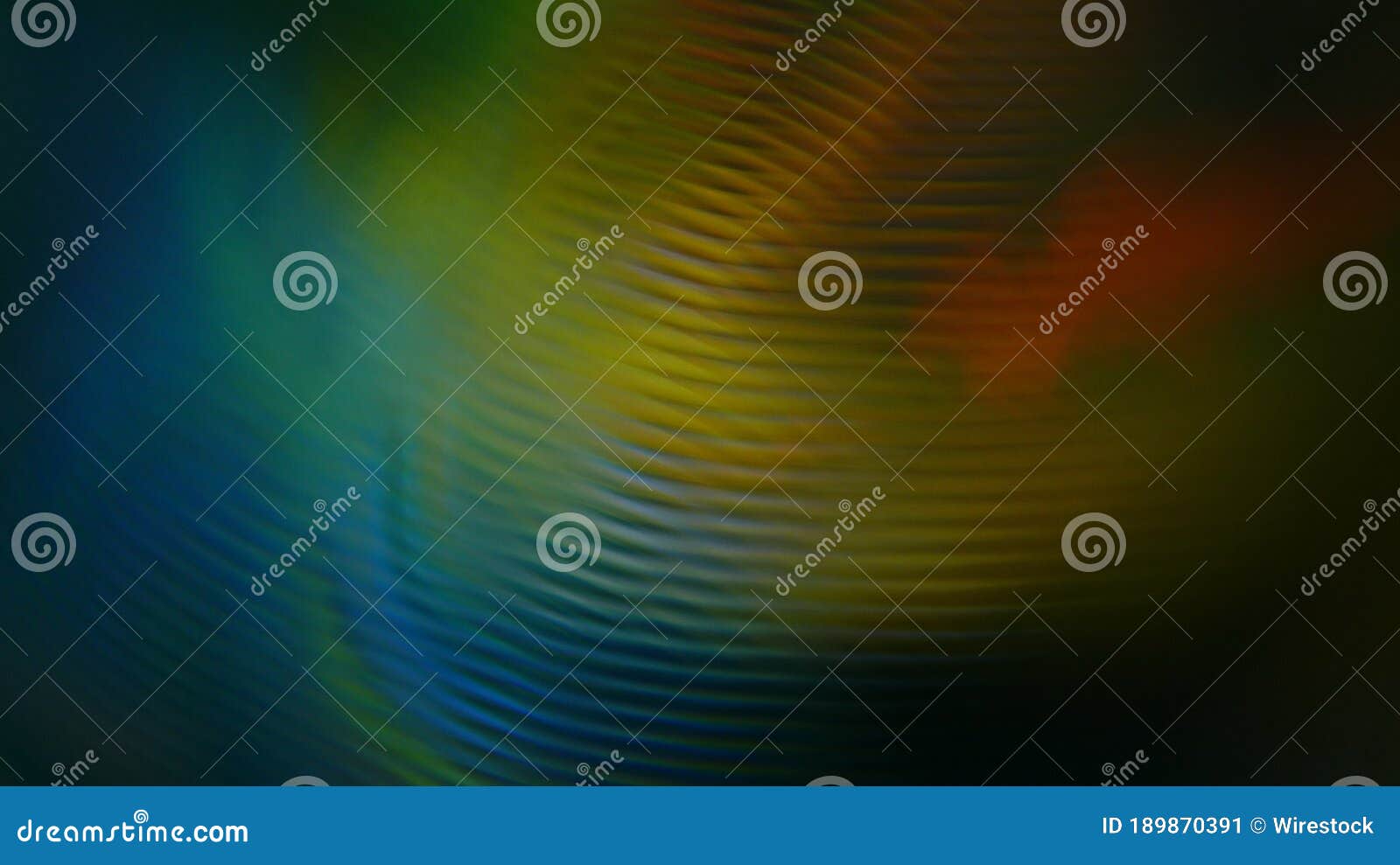 Horizontal Shot of Intersecting Refracted Light Layers Stock ...