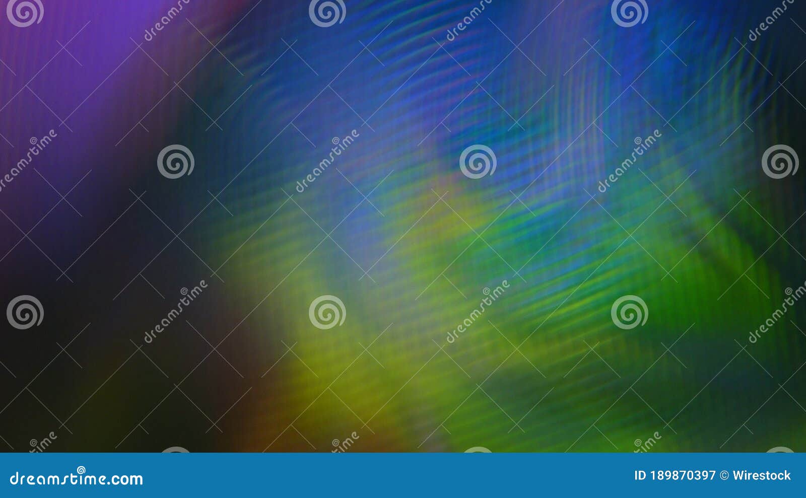 Horizontal Shot of Intersecting Refracted Light Layers Stock ...