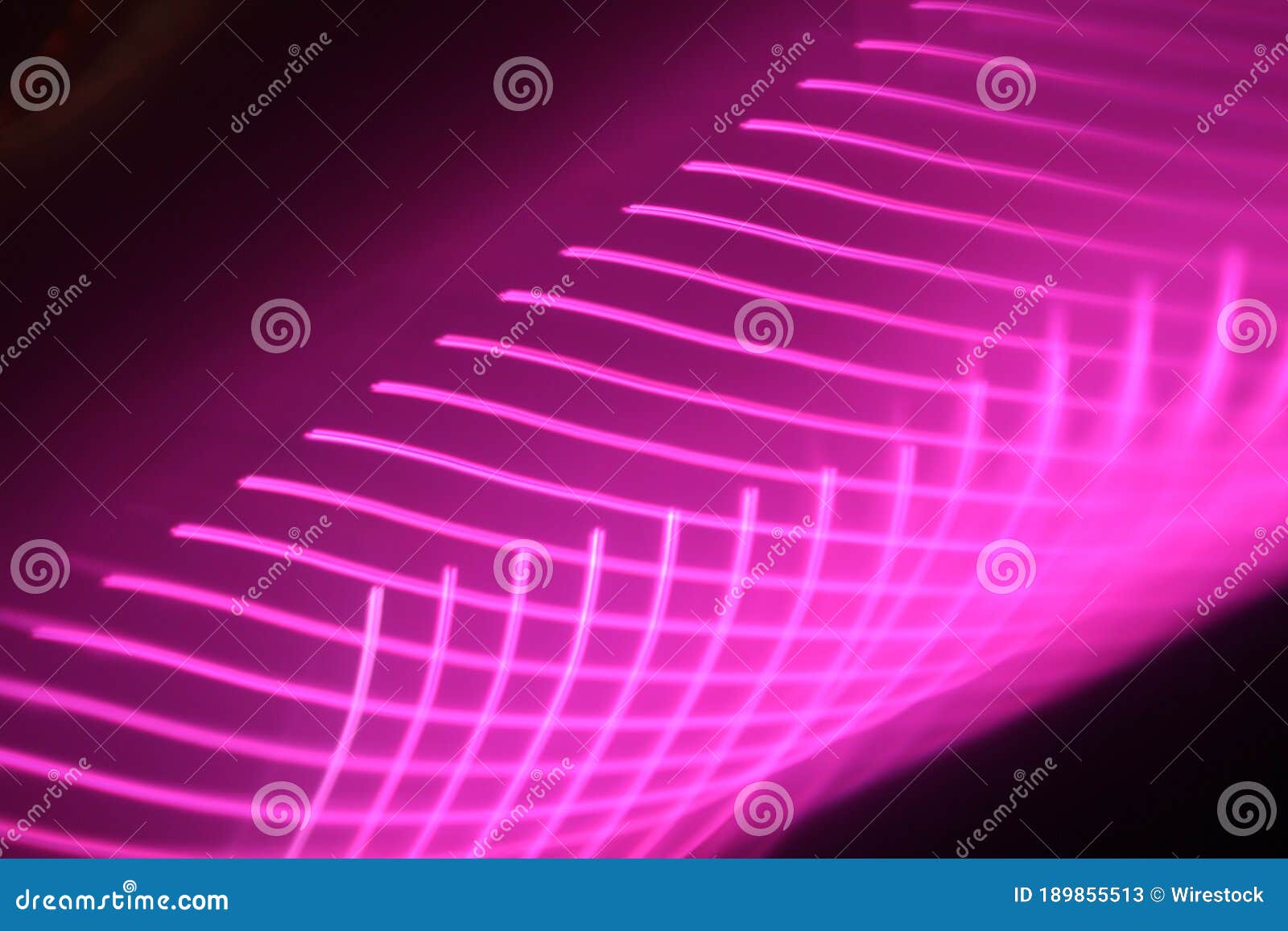 Horizontal Shot Of Staggered And Refracted Light Layers-vortex Light ...