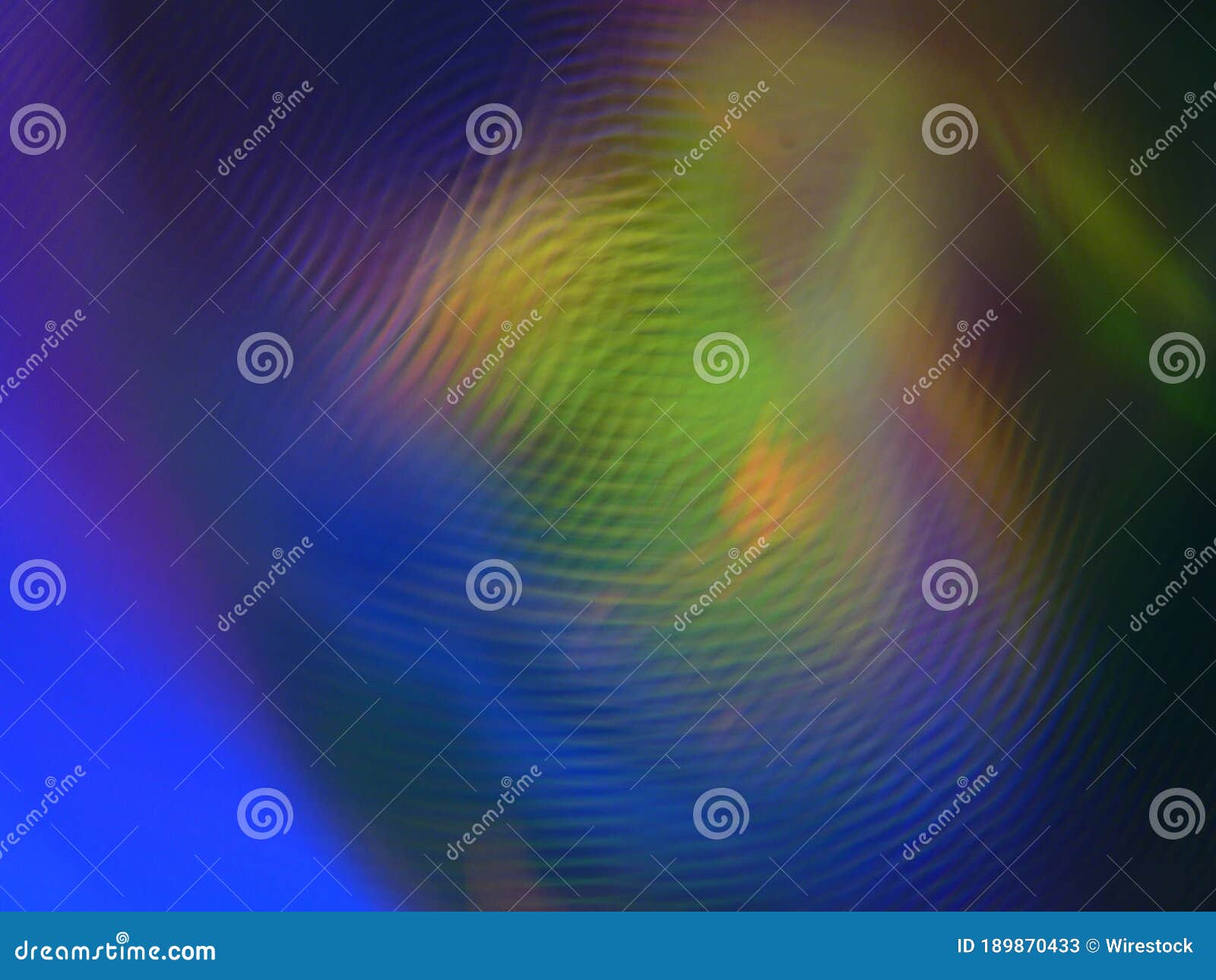 Horizontal Shot Of Staggered And Refracted Light Layers-vortex Light ...