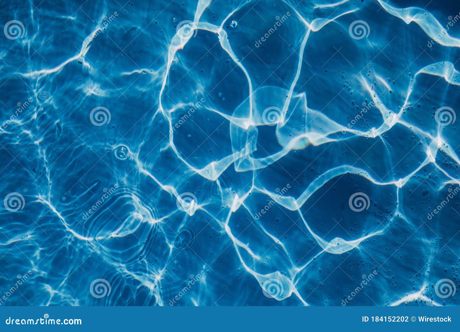 Horizontal Shot of Water Surface Reflecting the Sunlight and Making ...
